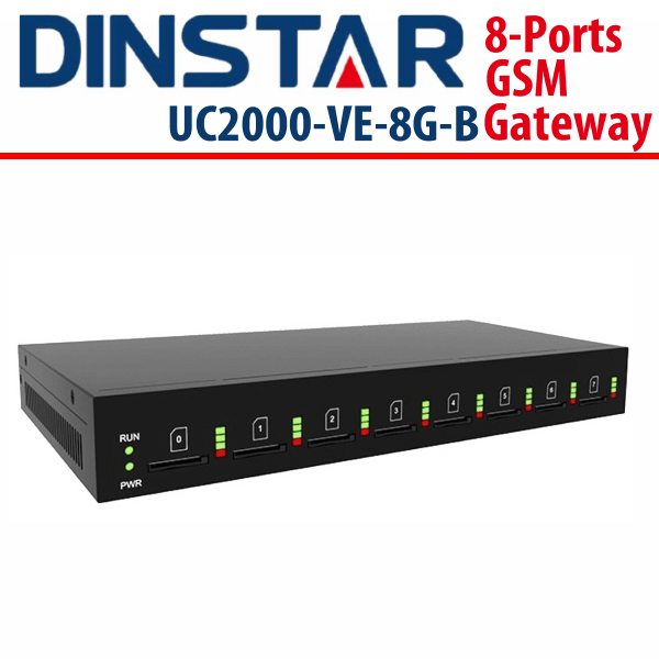 Dinstar UC2000-VE-8G-B Dubai